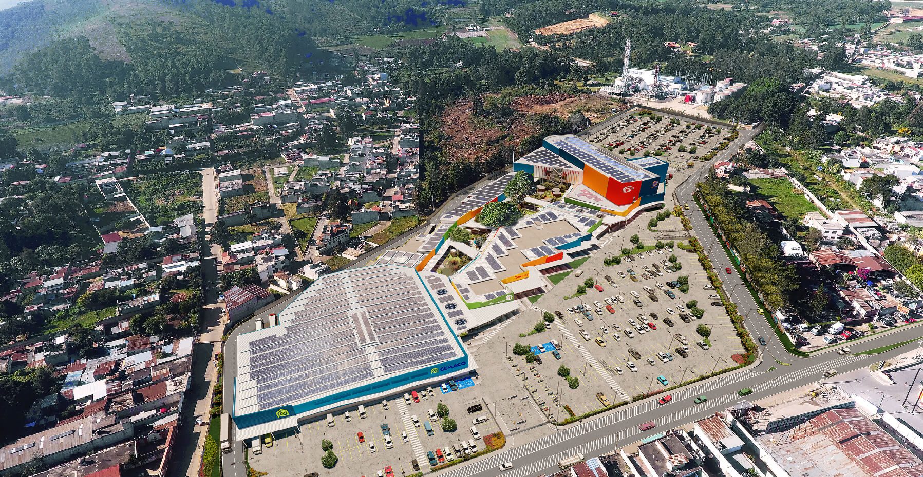 Paseo Andaria | Moderno centro comercial ubicado en Chimaltenango ...